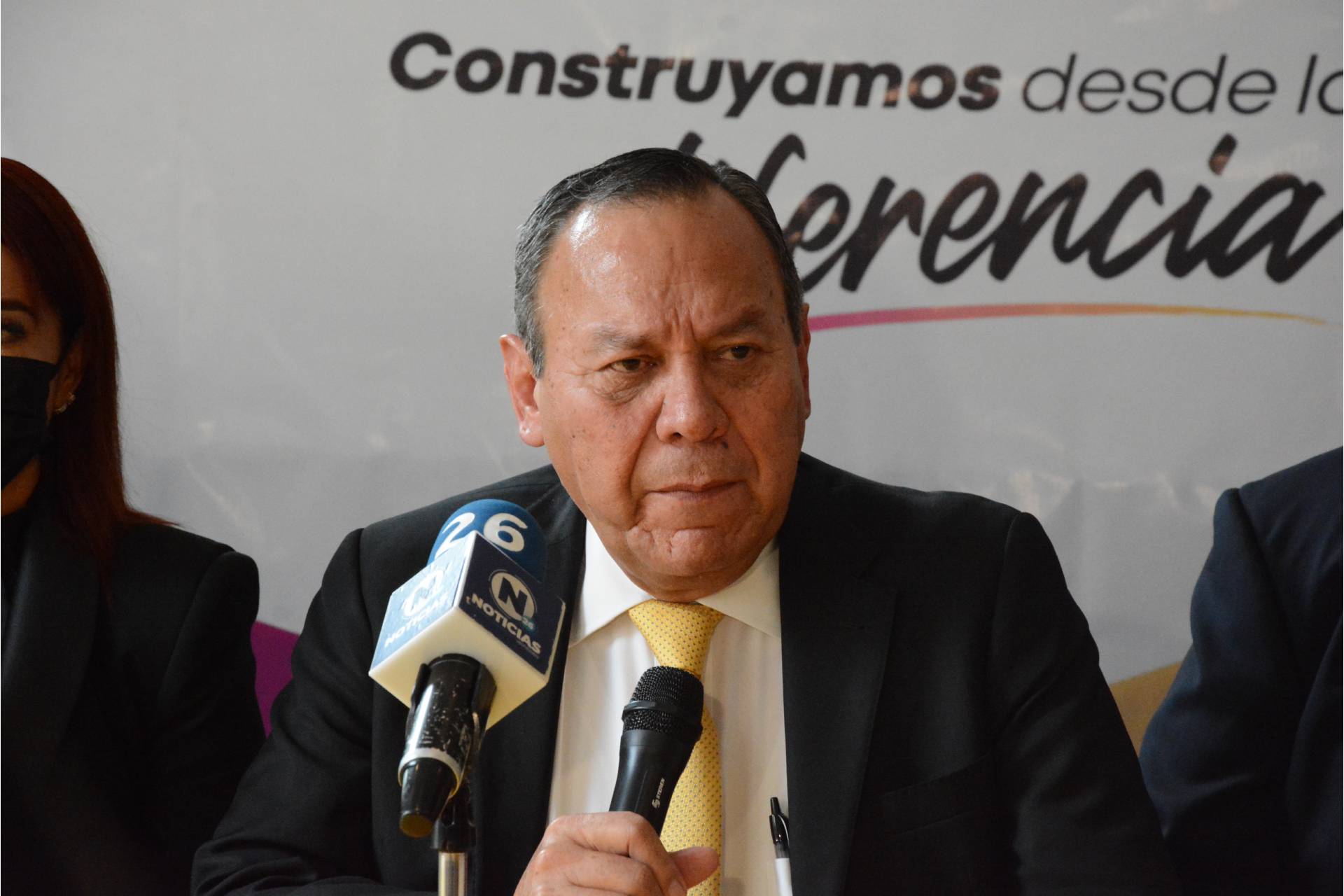 Jesús Zambrano, presidente nacional del PRD visitó Aguascalientes