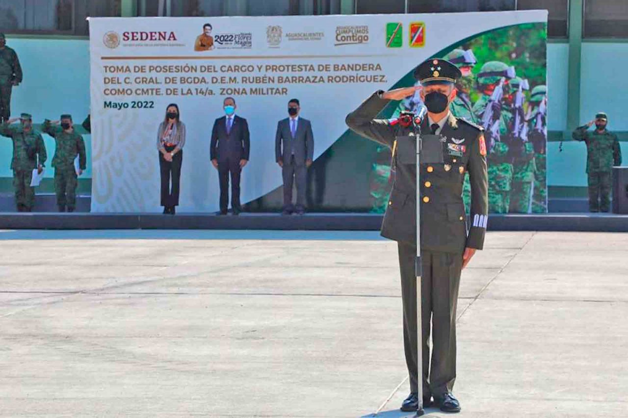 La XIV Zona Militar tiene nuevo Comandante | HidrocalidoDigital.com