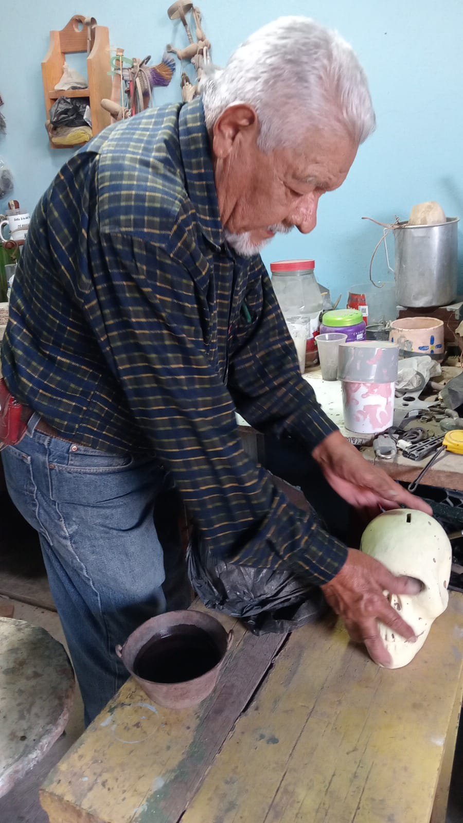 Las Calaveras De Barro, Otra Tradición Que Va Muriendo En ...