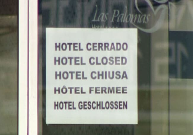 Aumentan las quejas contra los cierres de hoteles en las agencias de ...