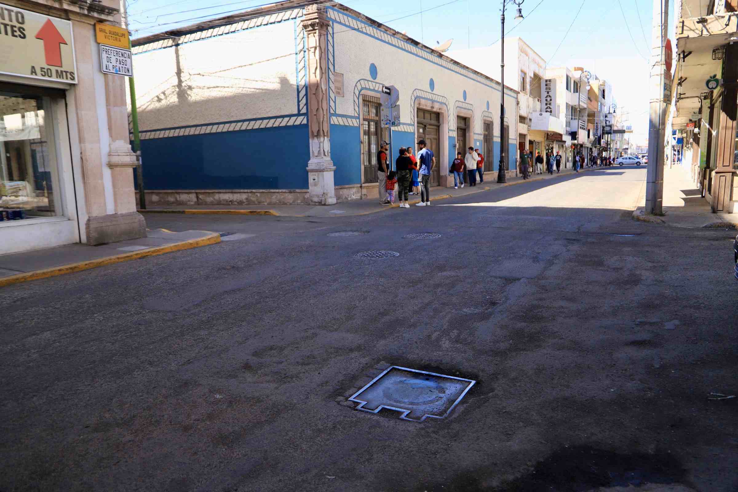 Rehabilitan la calle Victoria en la Zona Centro | Periodico Hidrocalido ...