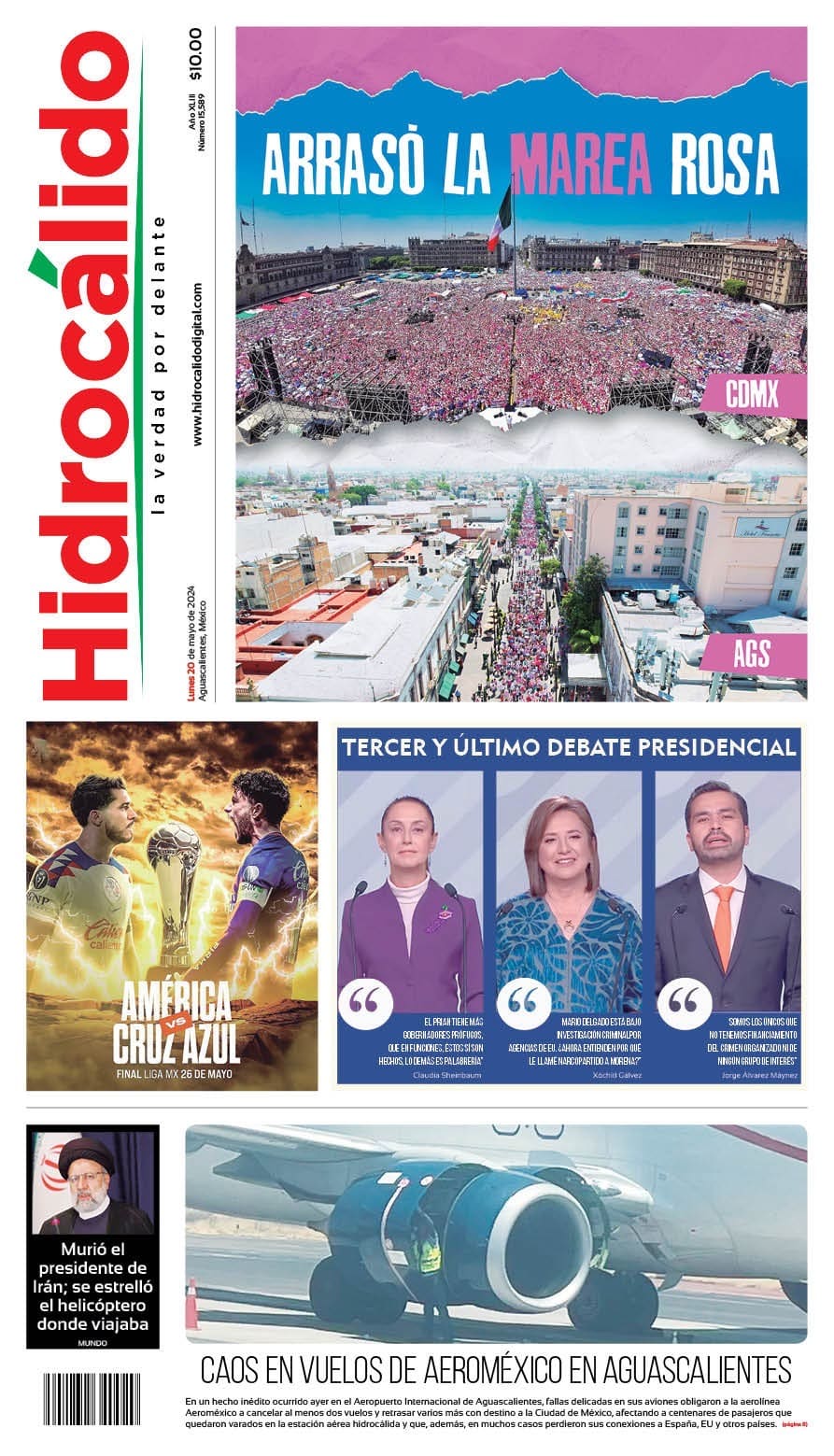 Hidrocálido 20 de mayo de 2024 – Periodico Hidrocalido Digital