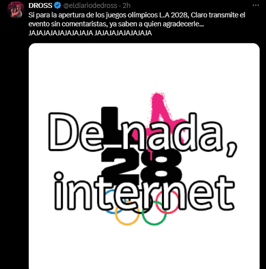 Dross Arremete Contra Alberto Lati En Inauguración De JO París 2024 ...