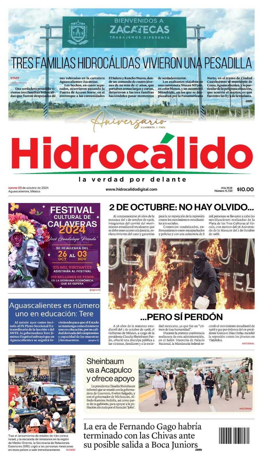 Hidrocálido 3 de octubre de 2024 – Periodico Hidrocalido Digital