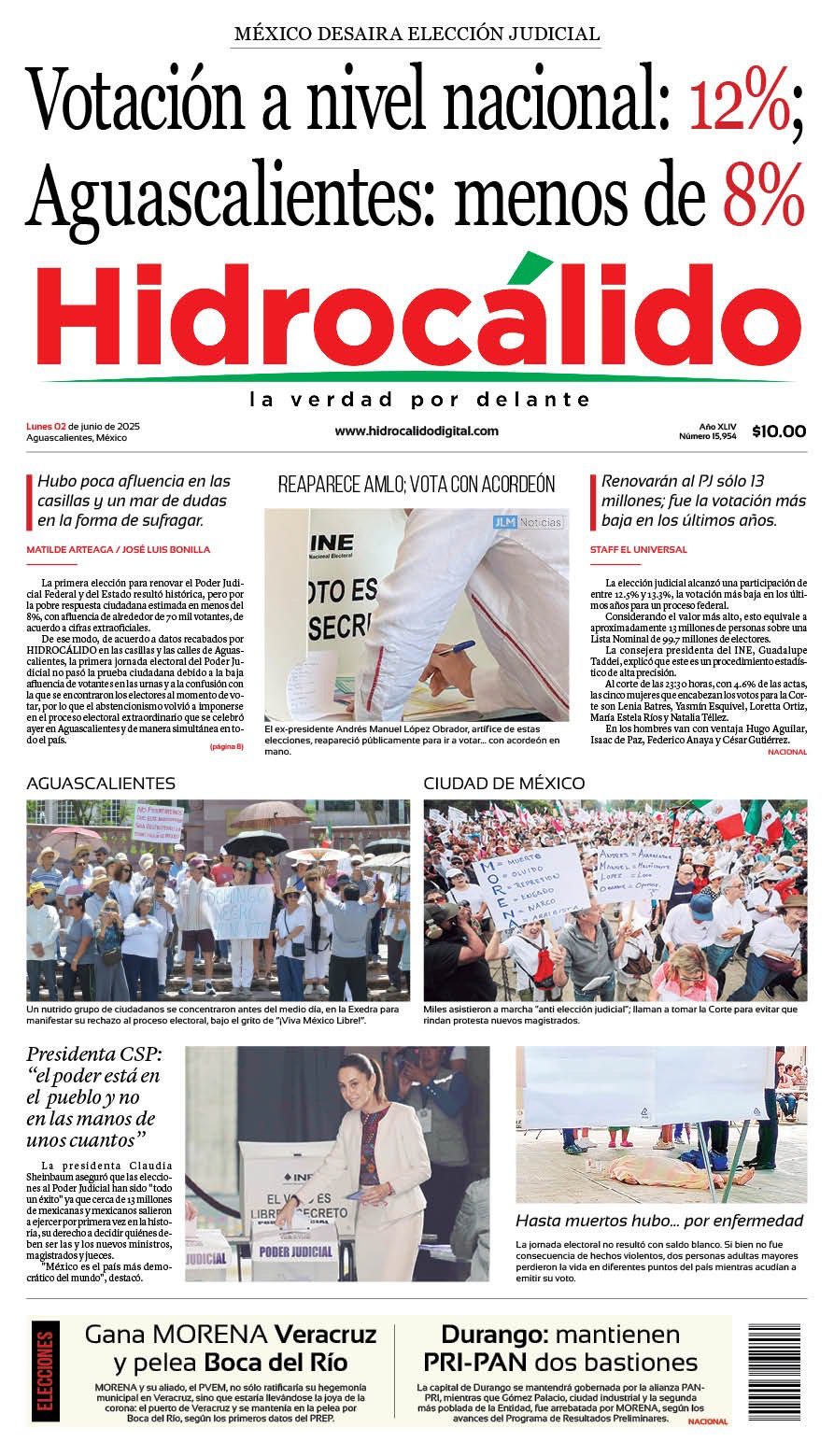 Hidrocálido 2 de junio de 2025 – Periodico Hidrocalido Digital