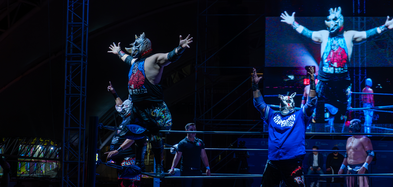 Lucha Libre Desata Euforia En El Foro De Las Estrellas